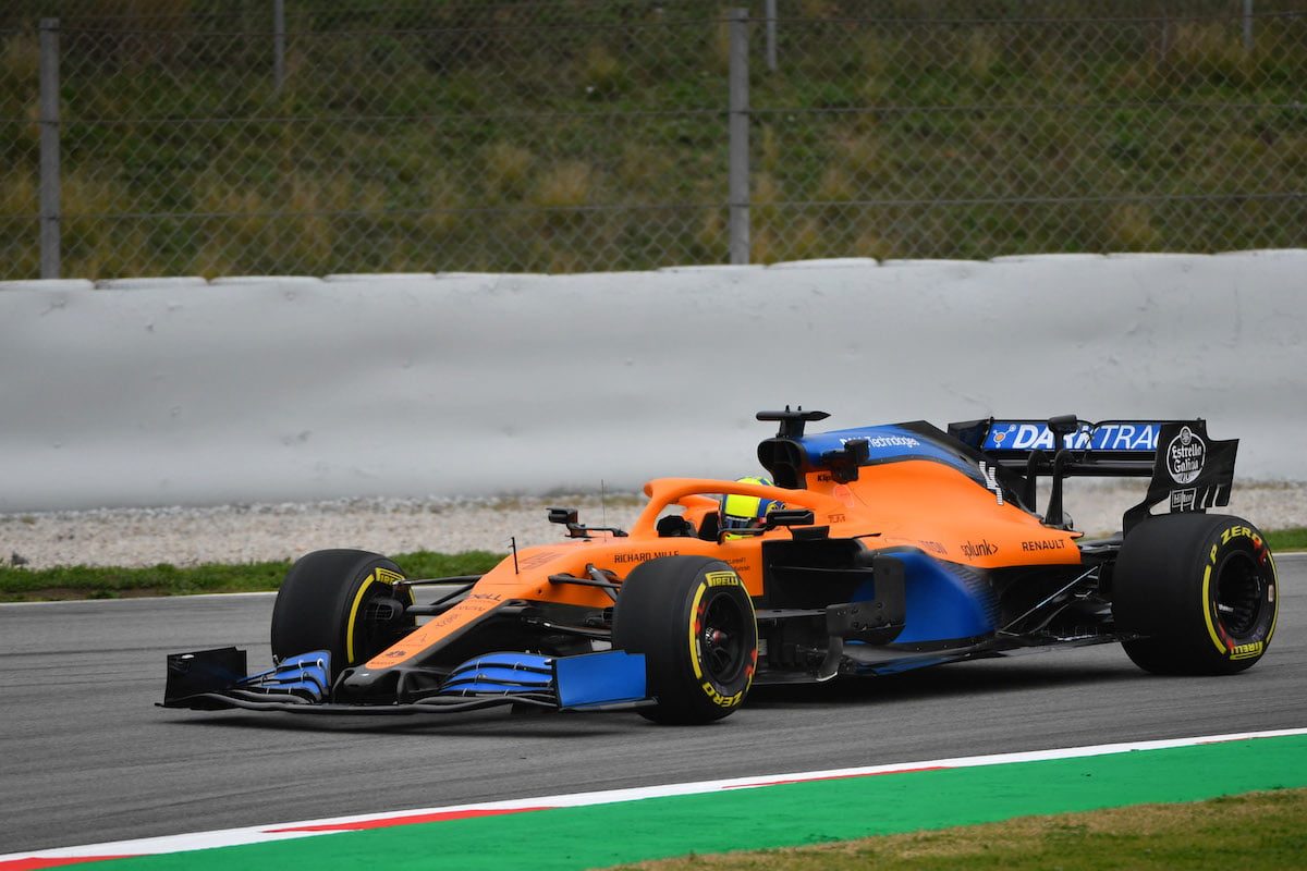Gallery: McLaren’s MCL35 hits the track for the first time – Motorsport ...