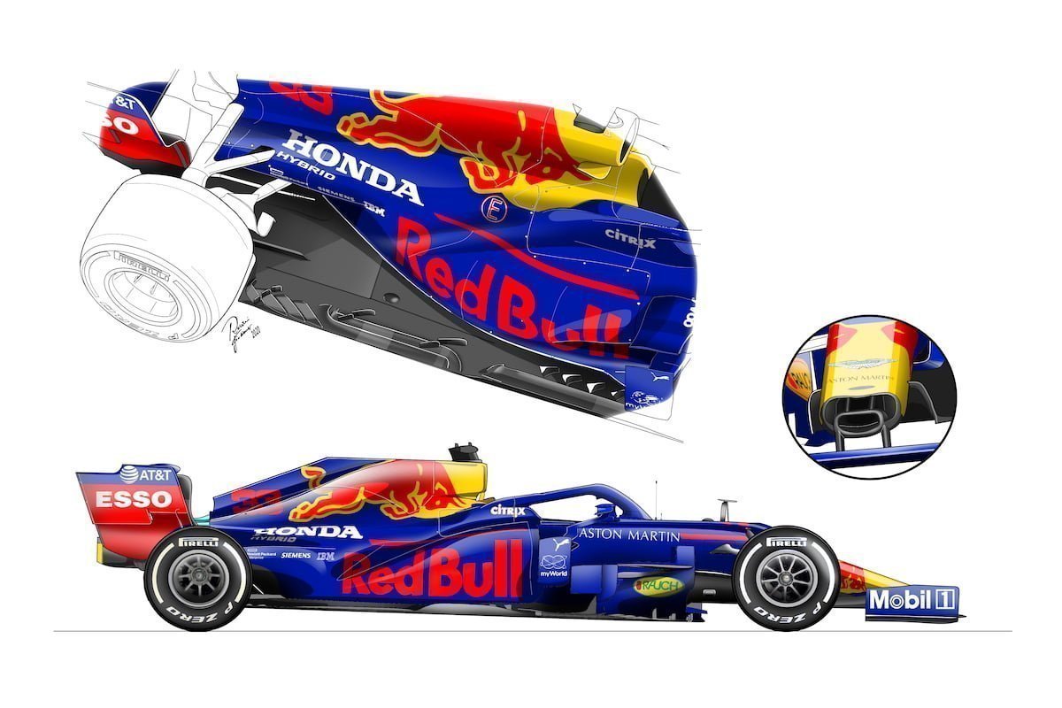 Technical Insight: New rear-wing endplate for Red Bull - Motorsport Week