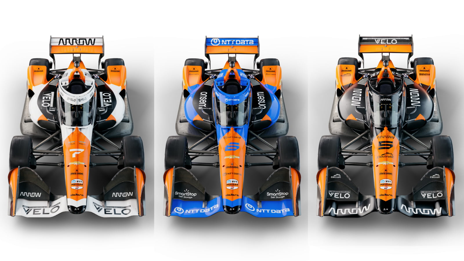 Arrow McLaren reveals trio of liveries for 2024 IndyCar campaign ...