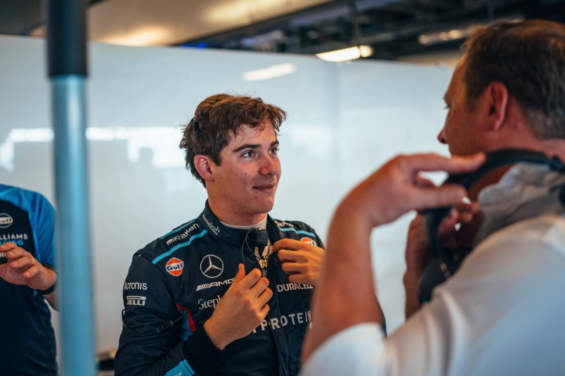 Exclusive: Colapinto on realising an F1 dream with Williams ...