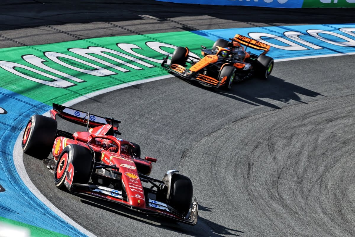 Ferrari divulges 'bit scared' moment with Leclerc in F1 Dutch GP ...