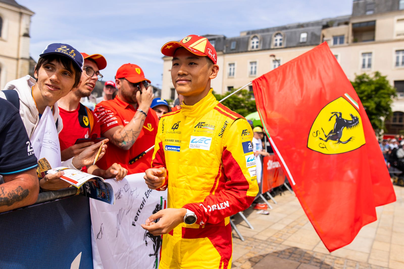 Yifei Ye: Making history as China's first Ferrari driver in the WEC ...