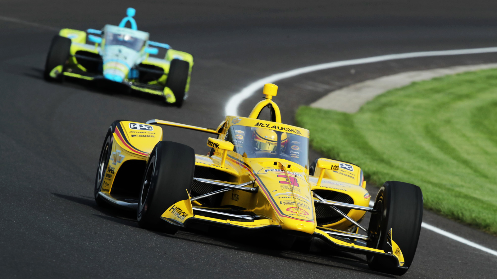 Larson, Sato crash in high-boost Indy 500 test session - Motorsport Week