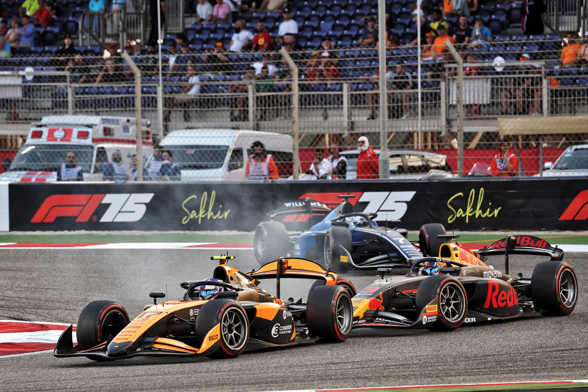 Alexander Dunne claims emphatic maiden victory in F2 Bahrain Feature Race - Motorsport Week