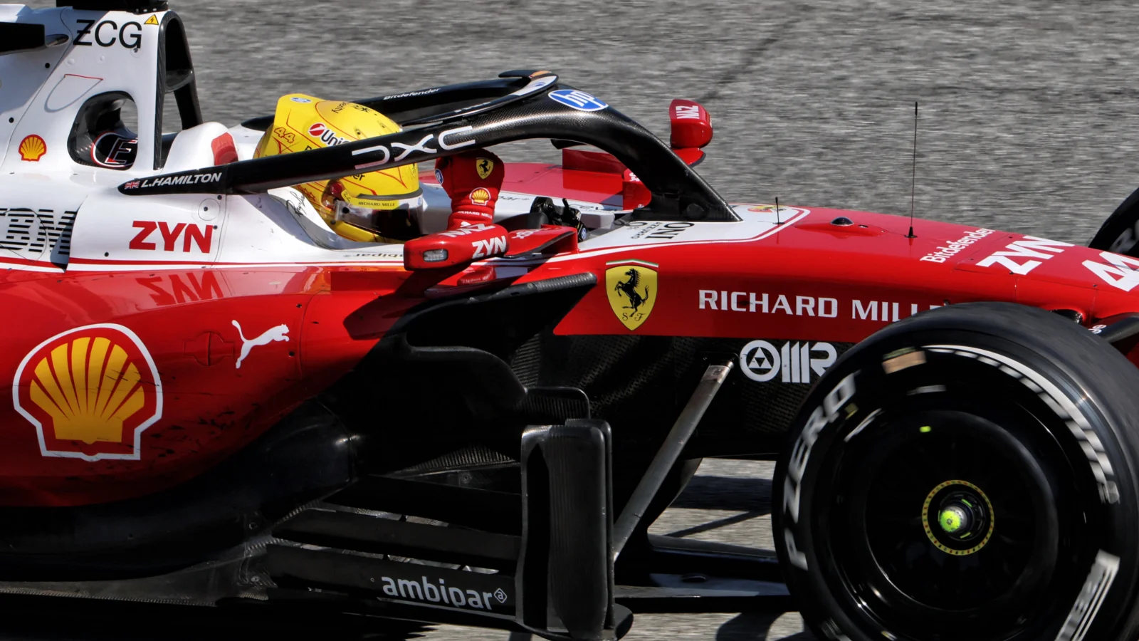 Lewis Hamilton rolls back the years in Barcelona with maiden Ferrari F1 ...