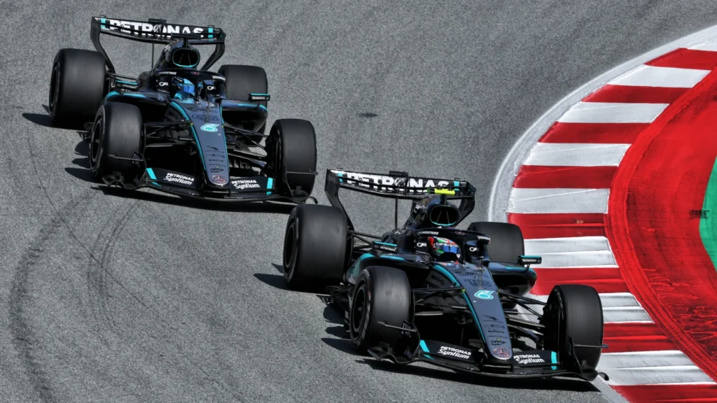 Mercedes responds to "alien" F1 favouritism claims amidst social media ...
